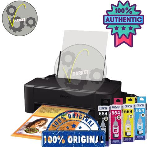 Original Epson L120 L121 Ink Tank Ciss Printer Included Ink 40ml