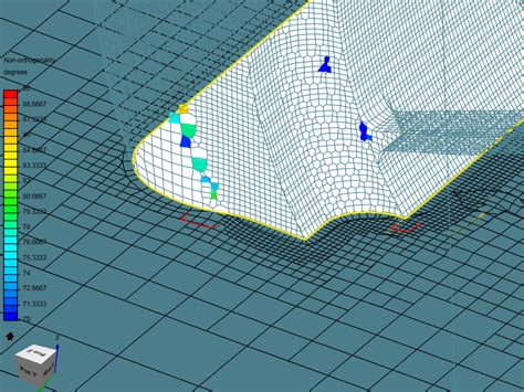 Reducing Non Orthogonality Through CAD Mesh Settings With Help From The Mesh Quality Feature