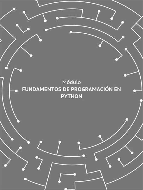 Fundamentos De Programación En Python Pdf Python Lenguaje De