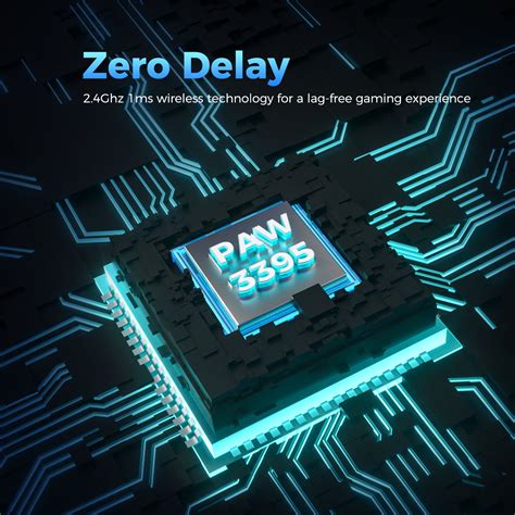 Kysona M600 Mouse De Jogos Sem Fio Ultra Leve Com Deslizadores De Vidro