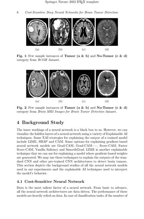 Explainable Cost Sensitive Deep Neural Networks For Brain Tumor Detection From Brain MRI Images