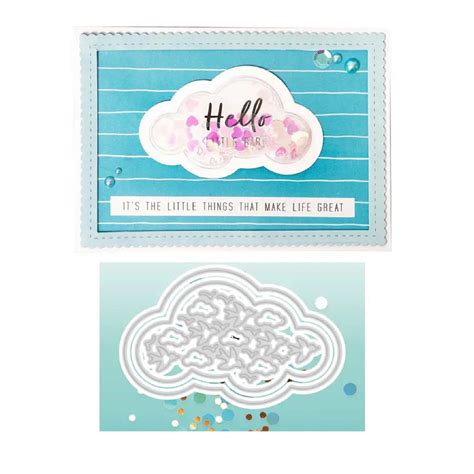 Small Cloud Cutting Dies Cutting Templates Paper Craft Card Diy Template