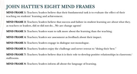 Effective Debate In Defence Of John Hattie