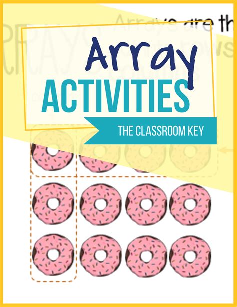 Array Activities The Classroom Key