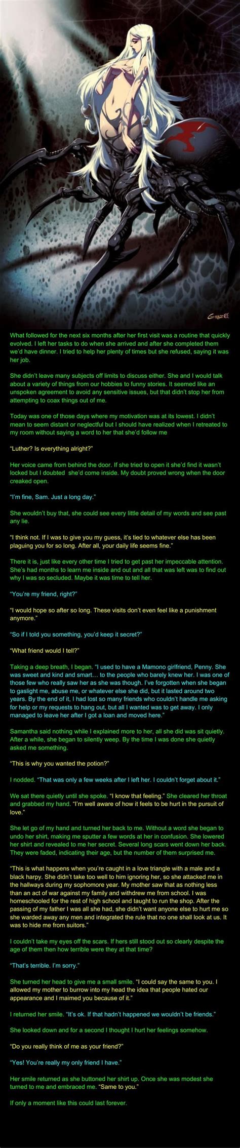 The Shopkeeper On The Ceiling Part 5 R Monstergirlcaps