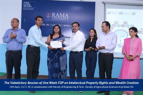 One Week Faculty Development Program Ip Rights Wealth Creation 2023
