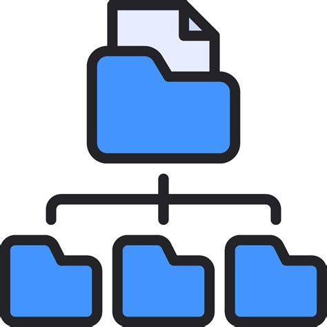 File Structure Icon 51048768 Vector Art At Vecteezy