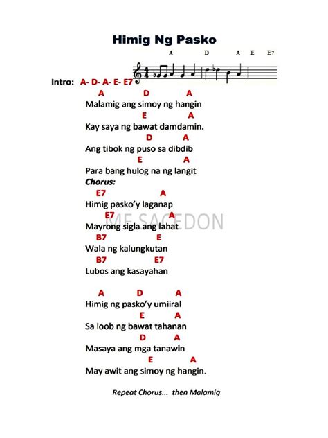 Himig Ng Pasko Pdf