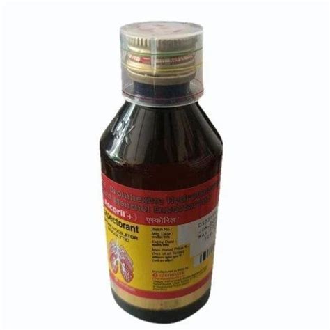 Ascoril Cough Expectorant Syrup Packaging Size 120 Ml At Best Price