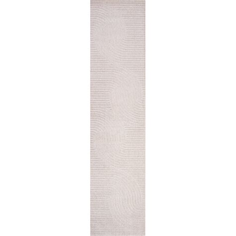 Jonathan Y Scandinavian Hallie High Low Minimalist Curve 2 X 8 Ft