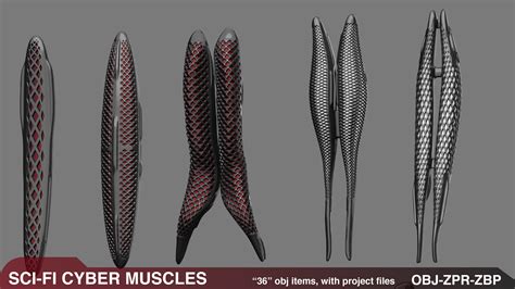Artstation 36 Sci Fi Cyber Muscles Mech Ministry Resources