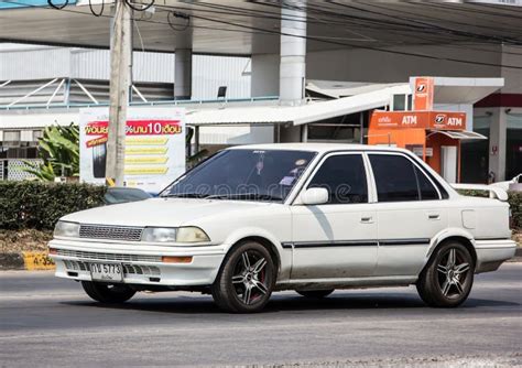 Old School Toyota Corolla Vintage Toyota Corolla Sedan Factory Press