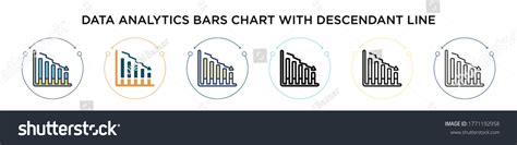 Gráfico De Barras De Análisis De Vector De Stock Libre De Regalías