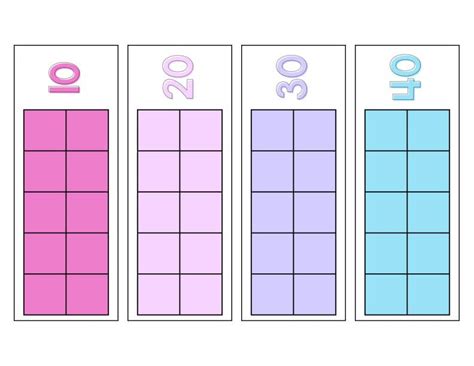 Days In School Tens Frames By Tara Simpson Designs Tpt