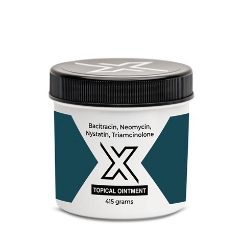 Bacitracinneomycin Sulfatenystatintriamcinolone Topical Ointment Xact Rx Llc