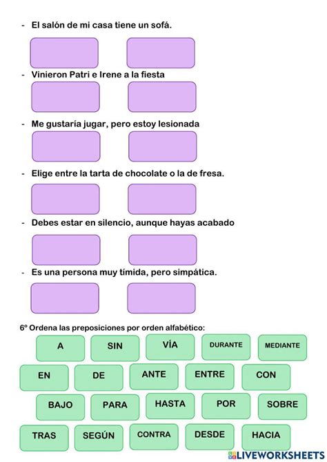 Adverbios Conj Free Interactive Worksheets 2061704