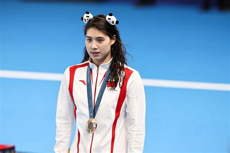强！张雨霏本届奥运参加6个项目，最终取得1银5铜的成绩接力女子混合泳