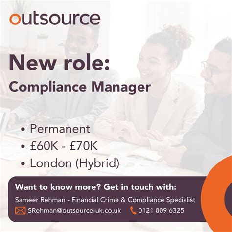 Compliance Financialservices Banking 2ndline Fcapra Outsourceuk Sameer Rehman