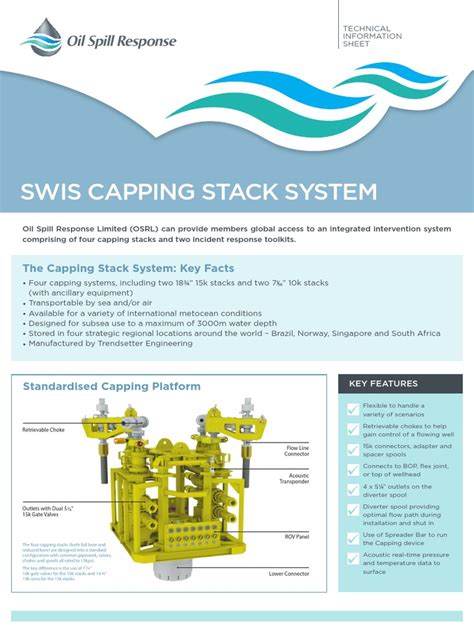 The Capping Stack System Key Facts Pdf Valve Gas Technologies
