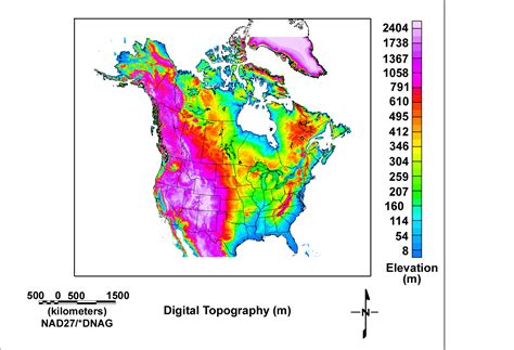 What Map Shows Elevation