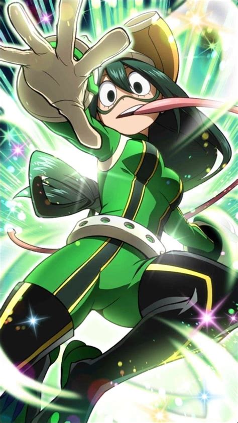 Asui Tsuyu Froppy Mha Wallpaper Hd Pxfuel