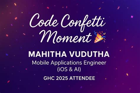 Ghc25 Ghc25 Womenintech Gracehoppercelebration Iosdeveloper Ai
