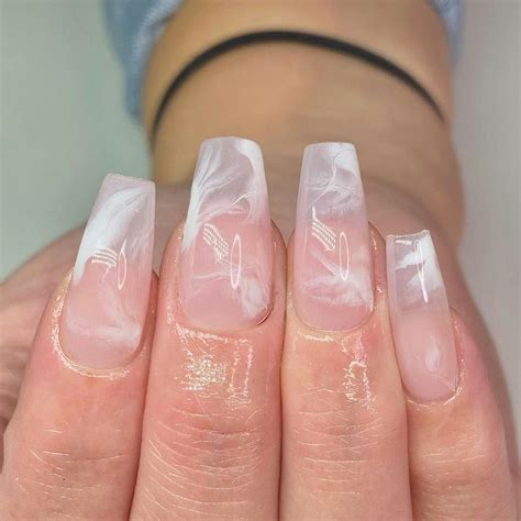 18 Clear Nail Designs From Translucent French Tips To 3d Details