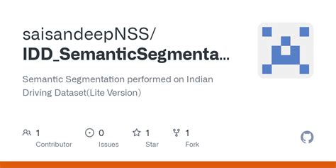 Github Saisandeepnss Idd Semanticsegmentation Semantic Segmentation