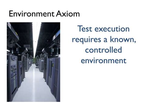 Advancing Testing Using Axioms Ppt