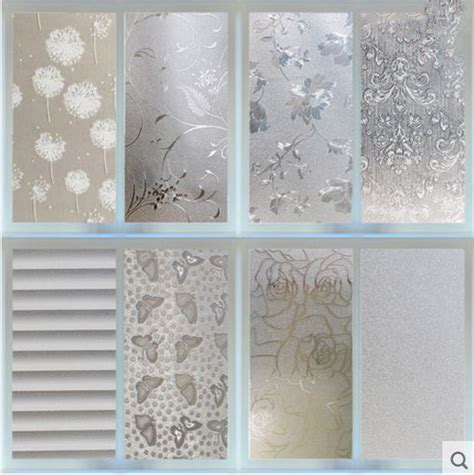 Waterproof Pvc Privacy Frosted Home Bedroom Bathroom Window Sticker