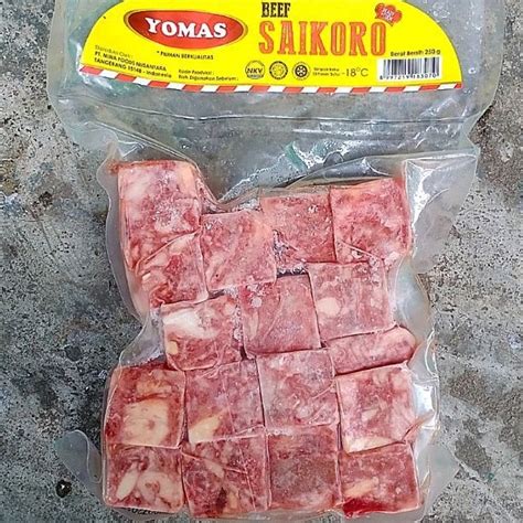 Jual Yomas Beef Saikoro 250gr Shopee Indonesia