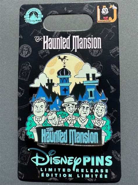 83611 The Singing Busts Haunted Mansion Walt Disney World Disney Pin