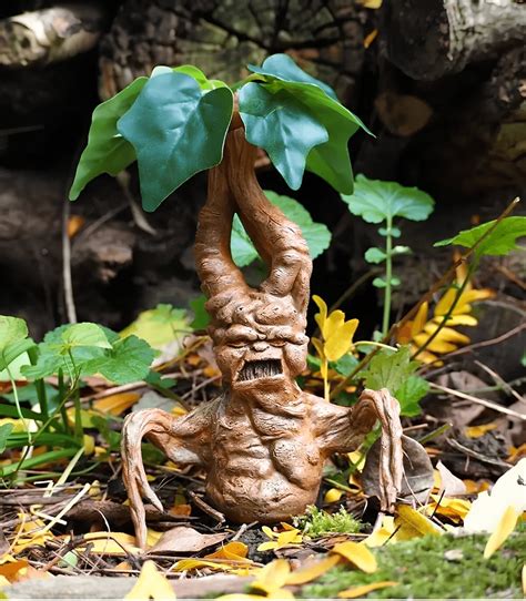 Harry Potter Mandrake Figure 15cm590inch Harry Potter Etsy