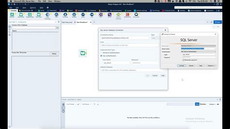 how to connect alteryx to sql server youtube