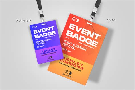 Synthetic Non Tear Event Badges Printing In Calgary — Ryno Print