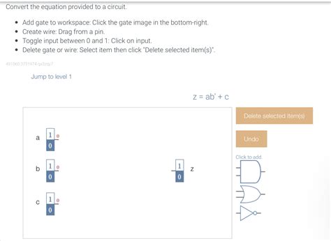 Solved Convert The Equation Provided To A Circuit Add
