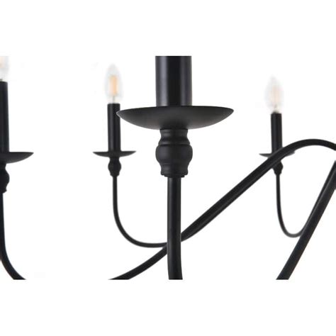 Rohan 8 Light Matte Black Pendant Bed Bath And Beyond 27704797