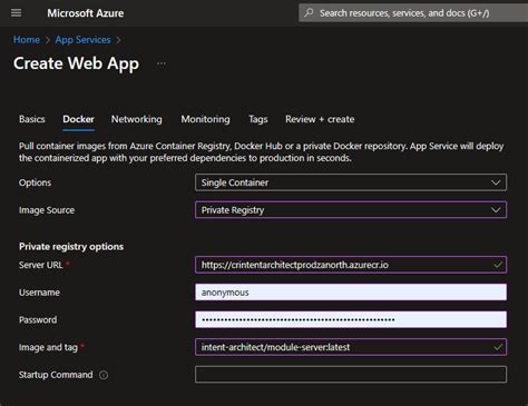 Module Server Intent Architect