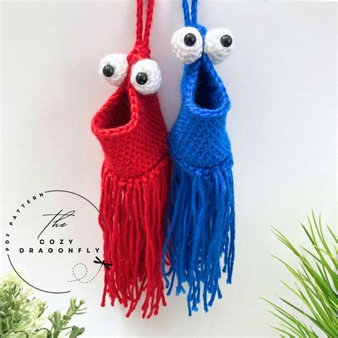 Crochet Pattern Mini Yip Yip Crochet Hanging Yip Yip Car Hanger