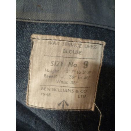 Ww2 1945 Raf Battledress Blouse War Service Dress British Military