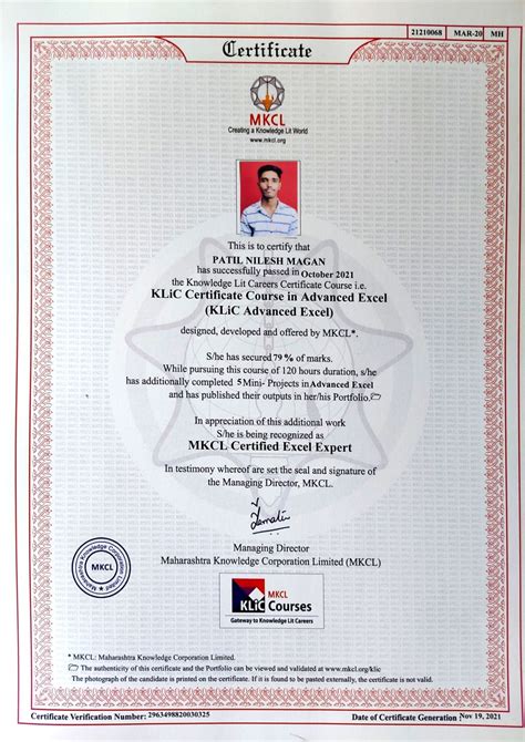 Advancedexcel Dataanalysis Mkcl Kliccertificatecourse Excelskills