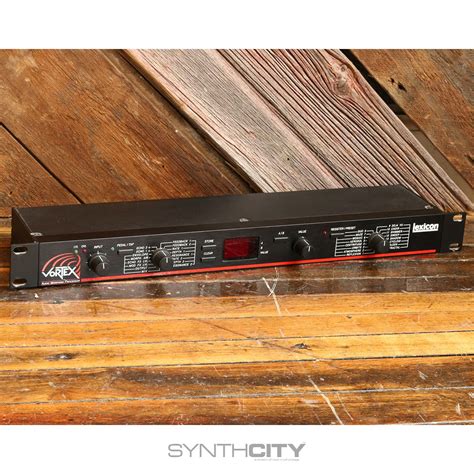 Lexicon Vortex Audio Morphing Processor Effects Rock N Roll Vintage Guitars