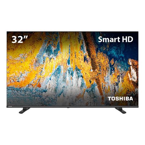 Smart Tv Dled 32 Hd Toshiba 32v35l Vidaa 2 Hdmi 2 Usb Wi Fi Tb016m Shopee Brasil