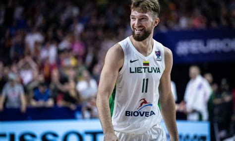Sabonis Ceturto Reizi Karjerā Atzīts Par Lietuvas Gada Basketbolistu