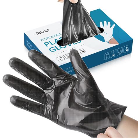 Disposable Gloves 1000 Pcs Plastic Gloves For Kitchen