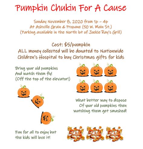 Pumpkin Chuckin Local Group Tossing Used Pumpkins For Charity Scioto