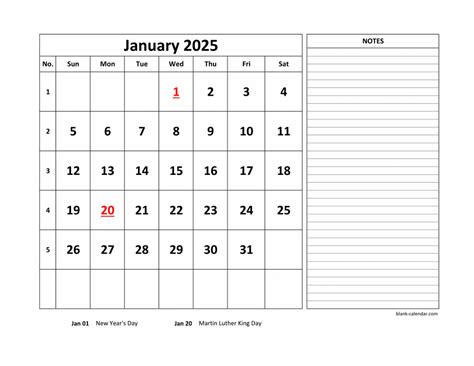 Printable Calendar Large Numbers At Kimberly Bosch Blog
