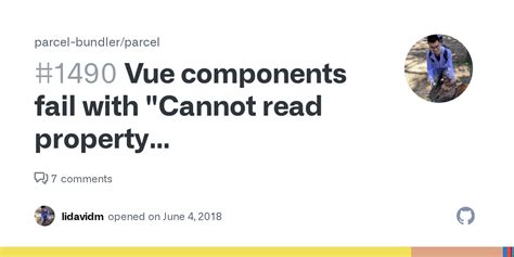 Vue Components Fail With Cannot Read Property Parsecomponent Of Undefined · Issue 1490