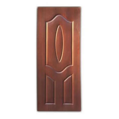 Brown 3 Panel Regular Single Side Flush Door For Home Sizedimension