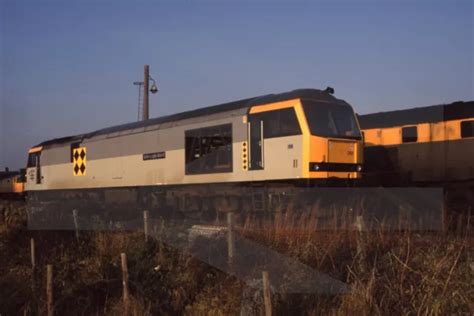 Original 35mm Slide Class 60 Coal 60066 Warrington 1992 16 £0